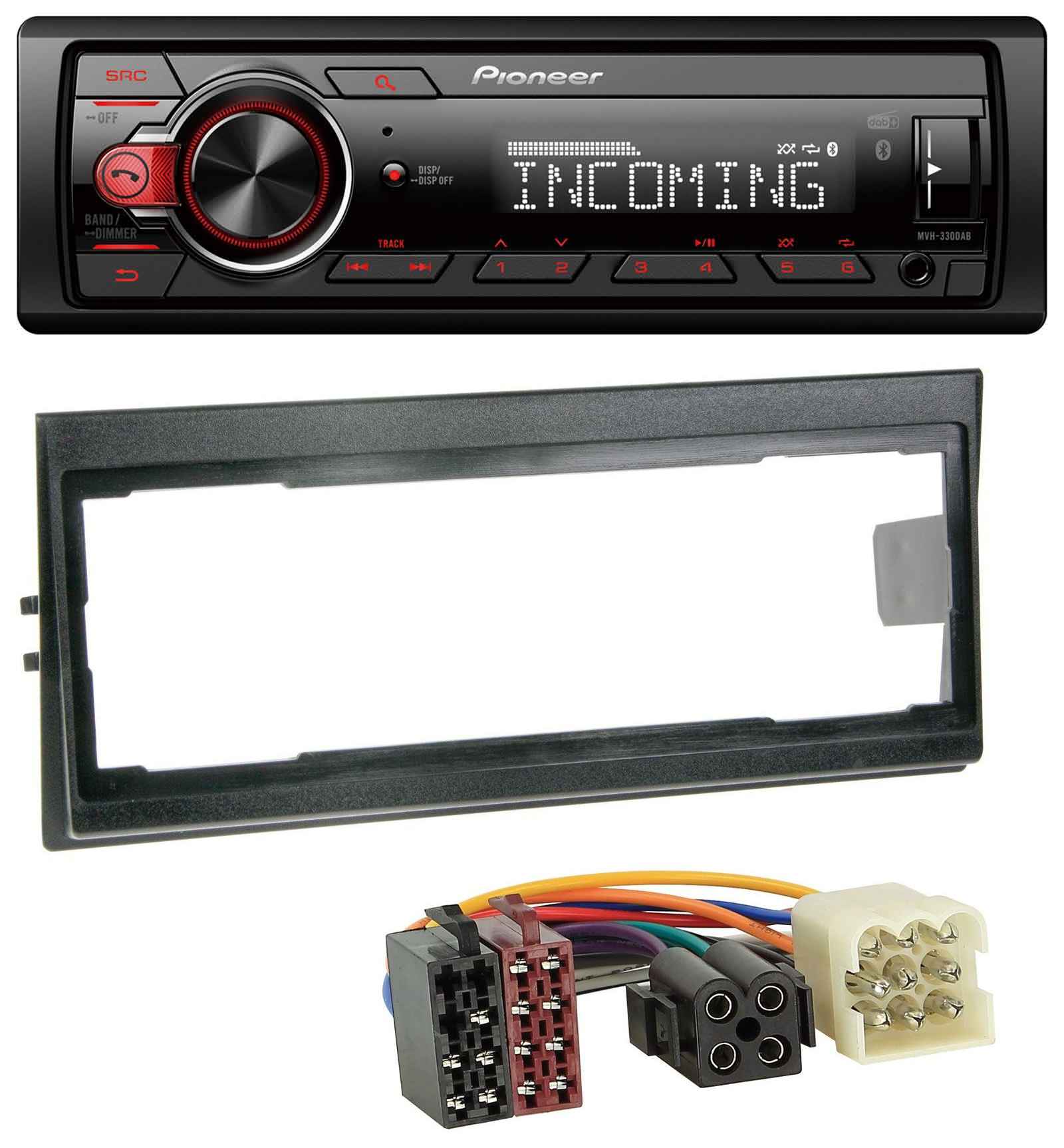 Pioneer Bluetooth USB DAB MP3 Autoradio für Volvo 740, 760 (1982-1992 ...
